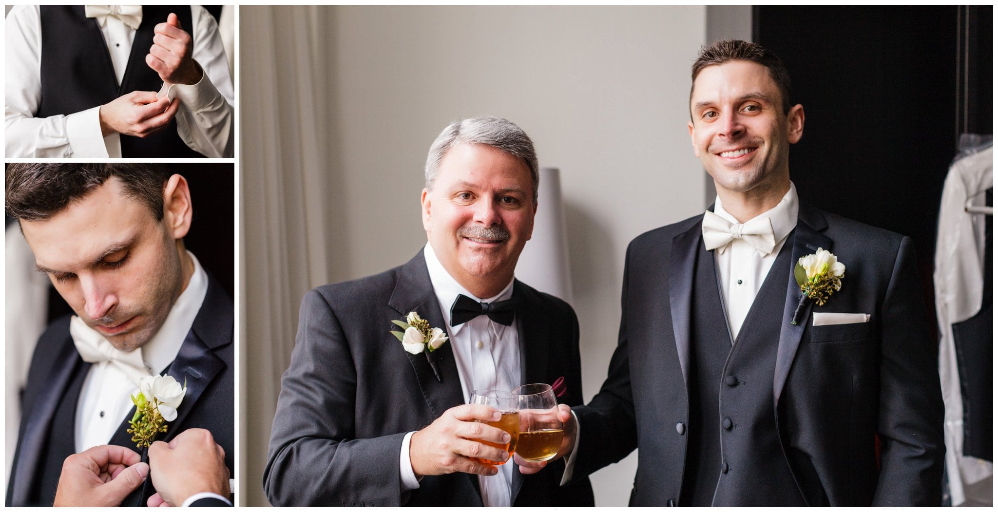 Spring Ballroom at the Ben Wedding in Champagne & Blush