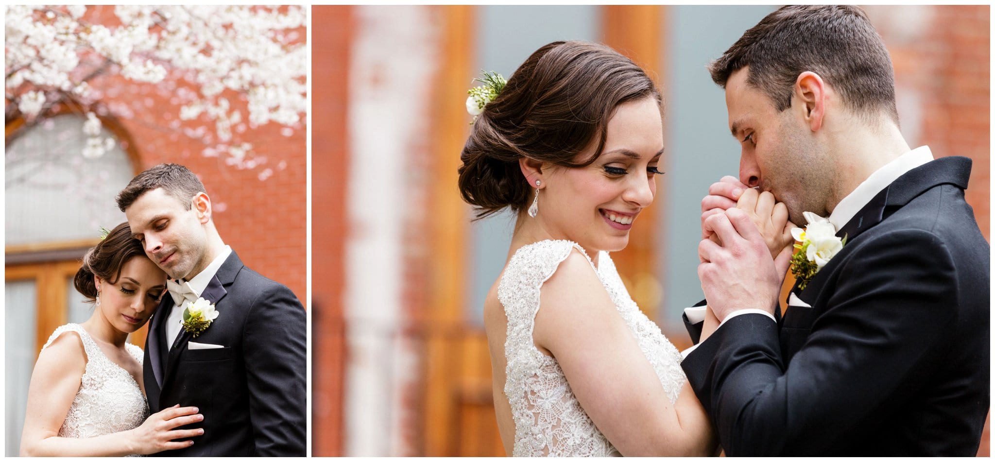 Spring Ballroom at the Ben Wedding in Champagne & Blush