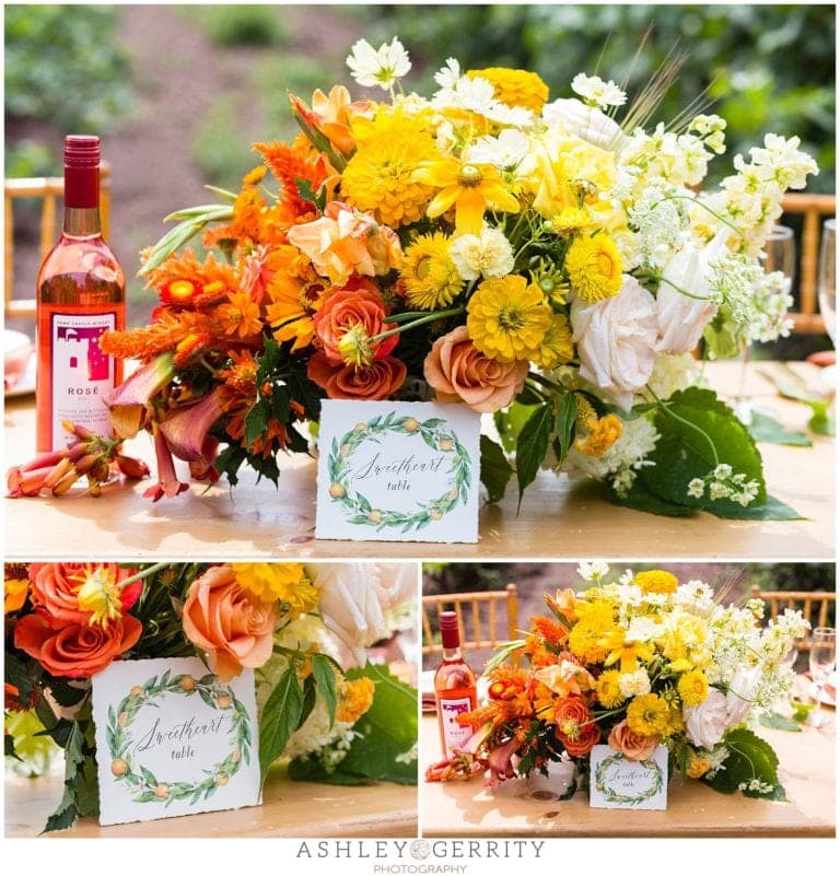 Sand Castle Winery | A Modern Cake & Punch Reception Editorial ...