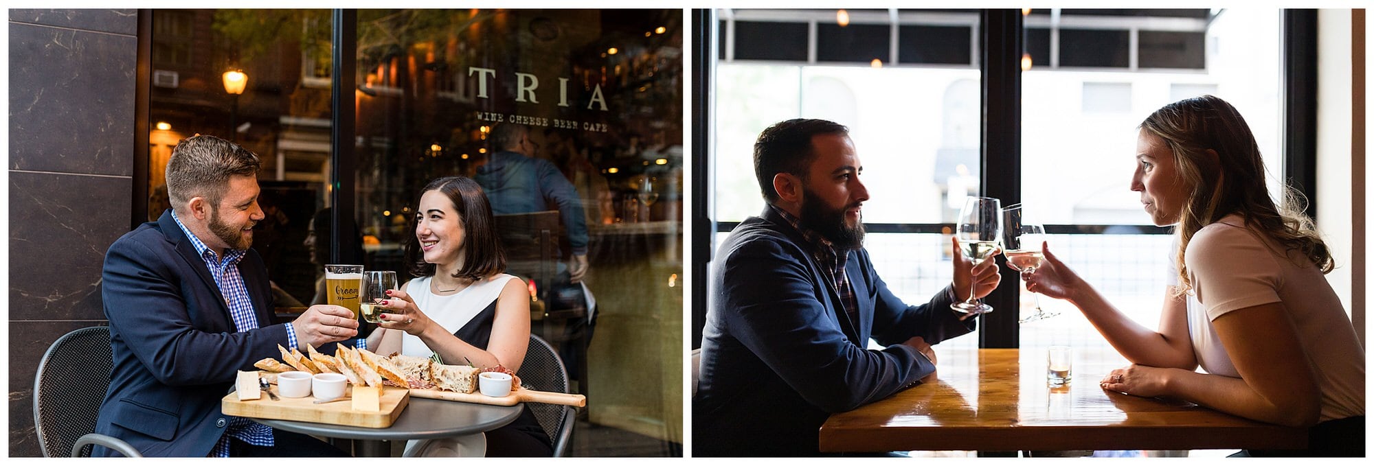 Restaurant-Engagement-Sessions - Greater Philadelphia Wedding ...