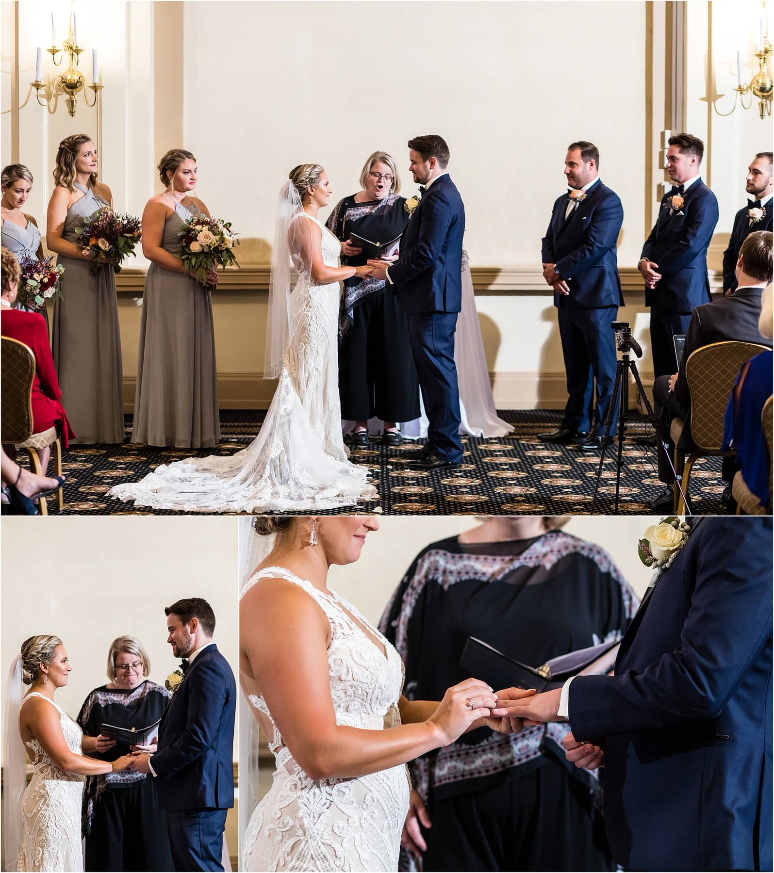 Historic Hotel Bethlehem Wedding | Sam Sadvary & Josh Glasure