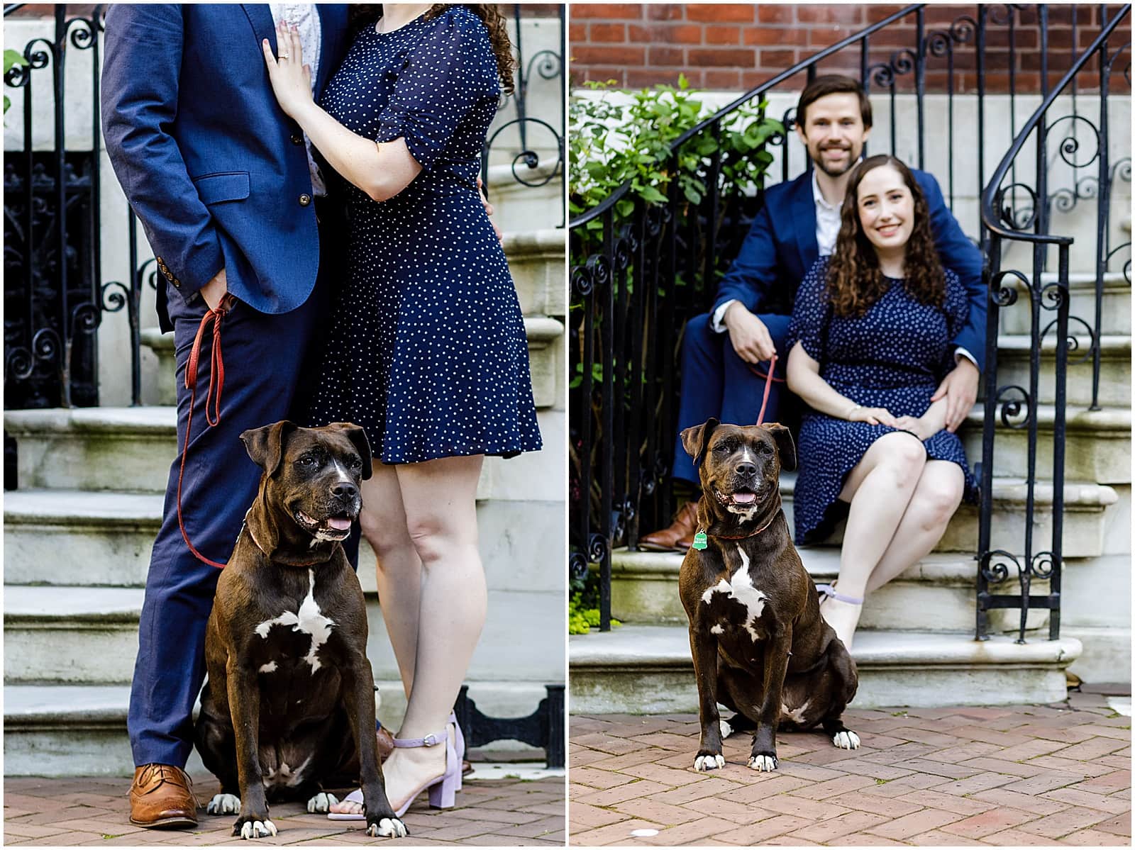 Rittenhouse Neighborhood Engagement Session | Amanda & Larry