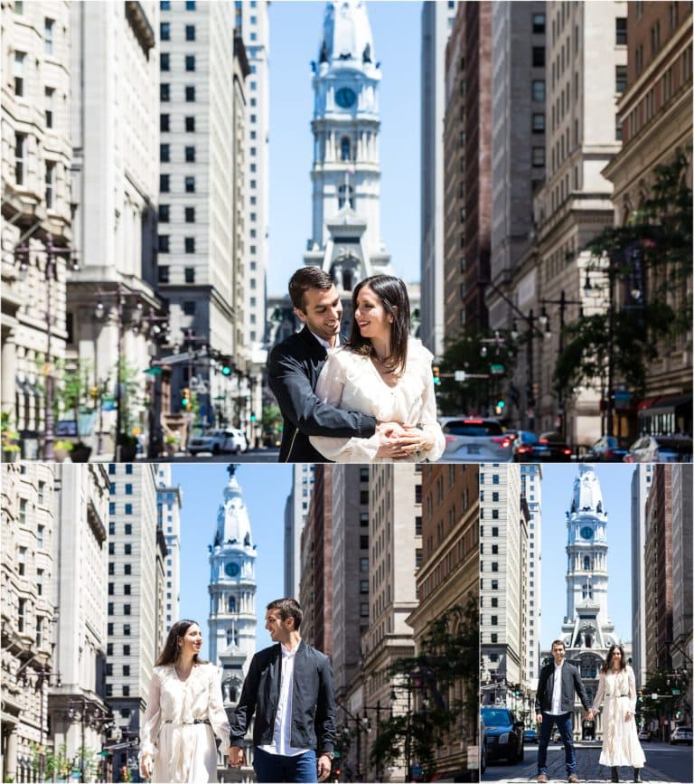 Center City Engagement | Rachel Abramczyk & Michael Montalbano