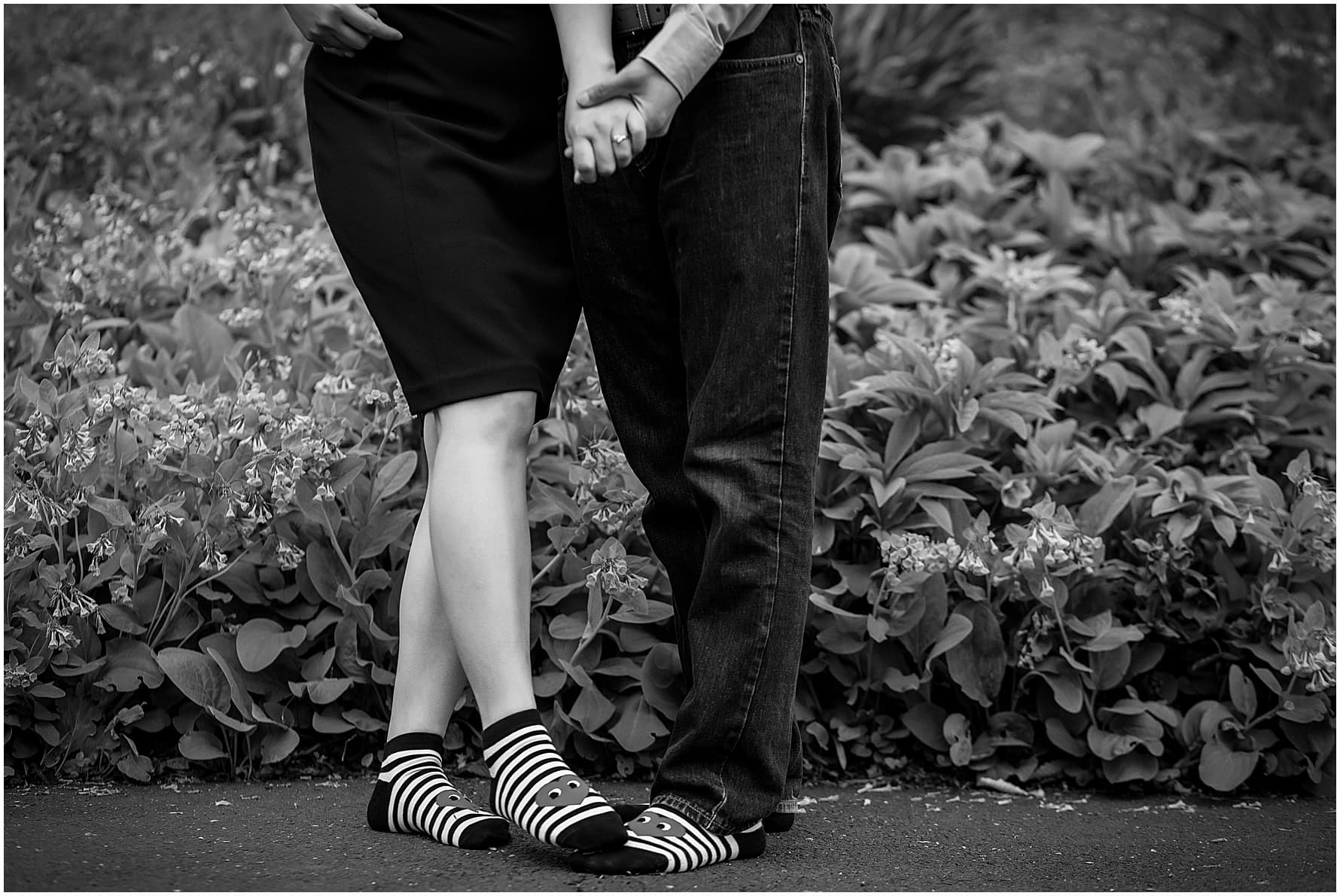 Morris Arboretum Engagement Session | Grace Shih & Jonathan Wong