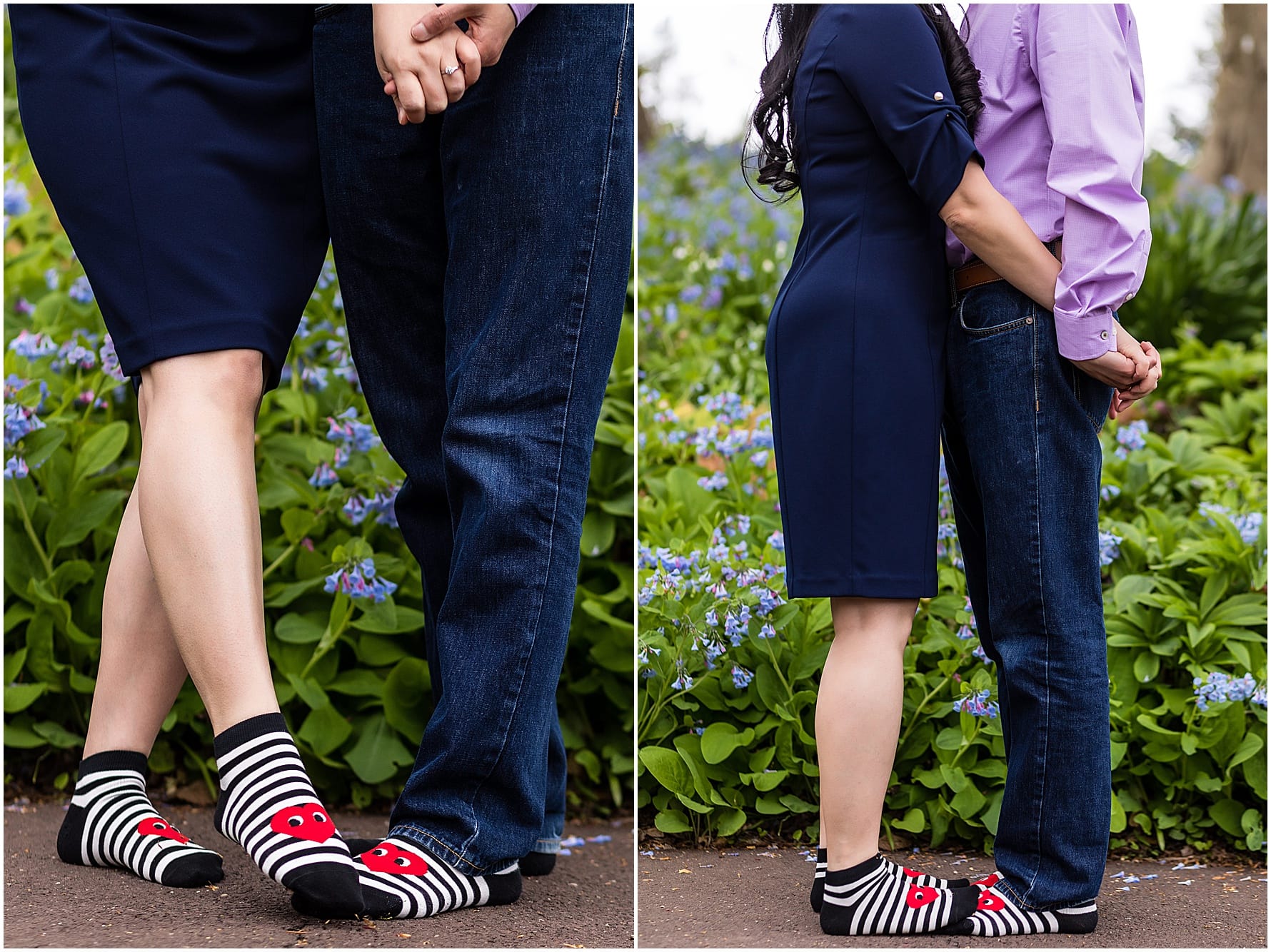 Morris Arboretum Engagement Session | Grace Shih & Jonathan Wong