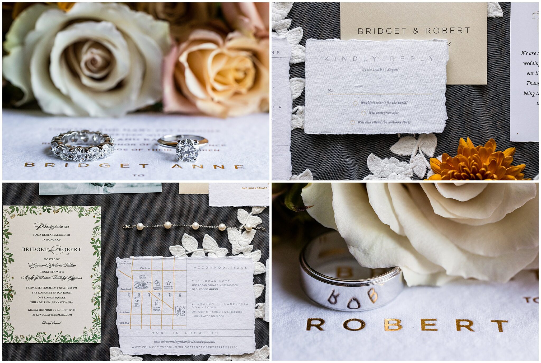 Logan Hotel Wedding | Bridget Higgins and Rob Tatum