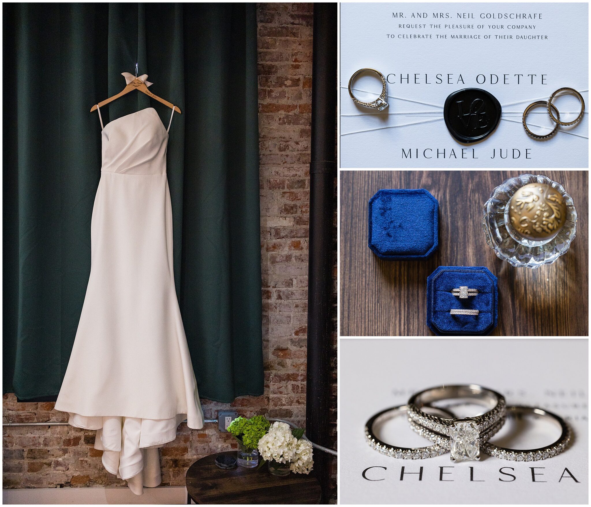 Curtis Center Atrium Wedding | Chelsea Goldscrafe & Michael