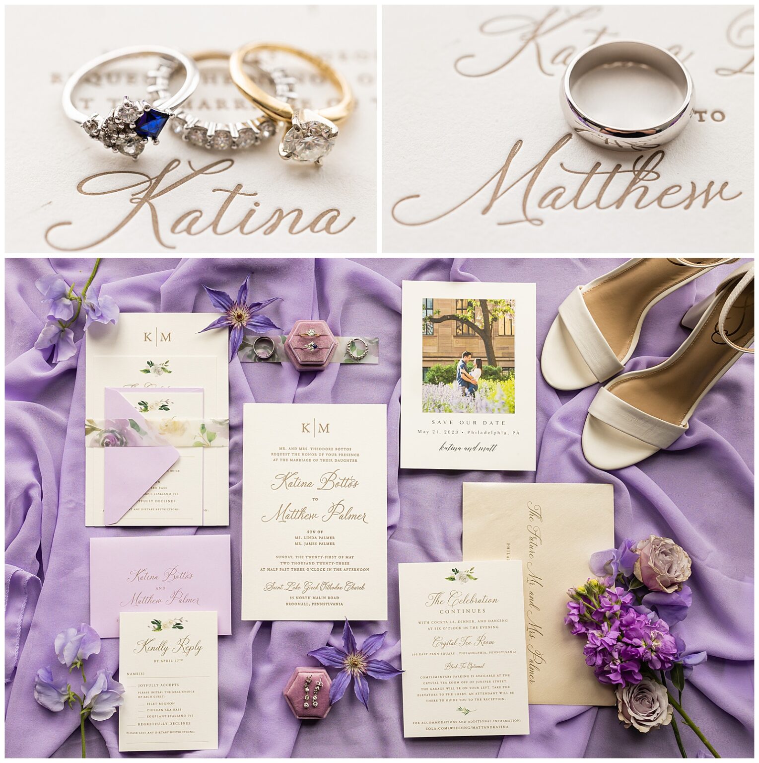 Greek Wedding at Crystal Tea Room | Katina & Matthew - Greater ...